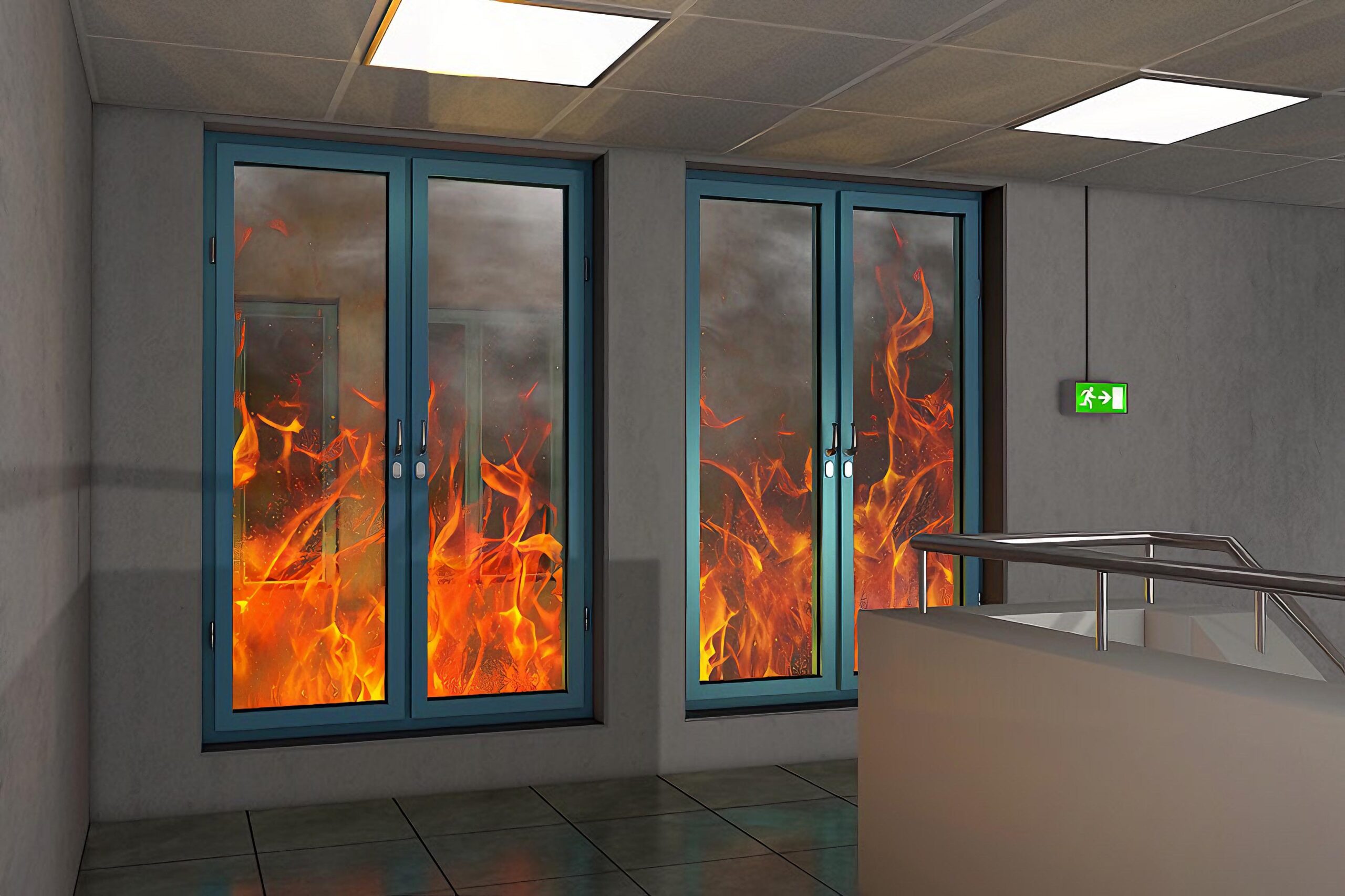 Lunax Fire Rated Glass - Ação Suave - Architectural Glazing